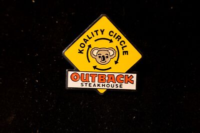 Outback Steakhouse Restaurant Pin: Koality Circle | eBay