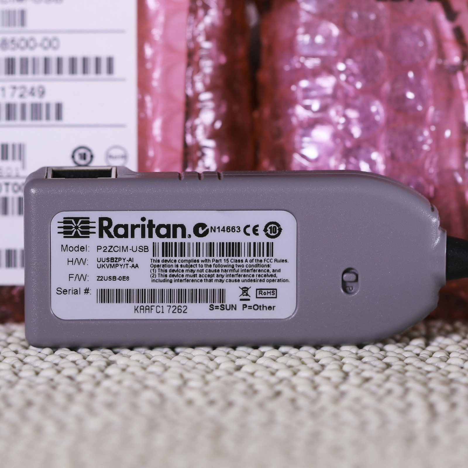 Raritan Paragon II ZCIM KVM extender P2ZCIM-USB for sale online | eBay