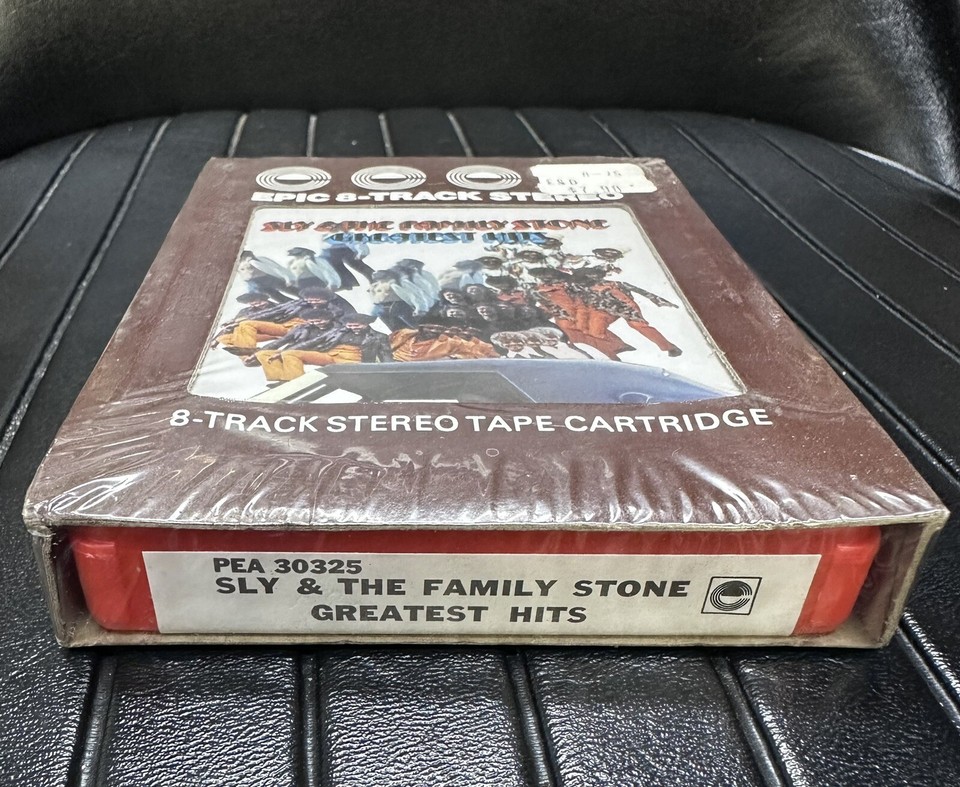 Sly & The Family Stone- Greatest Hits 8-track tape- Factory SEALED Red ...