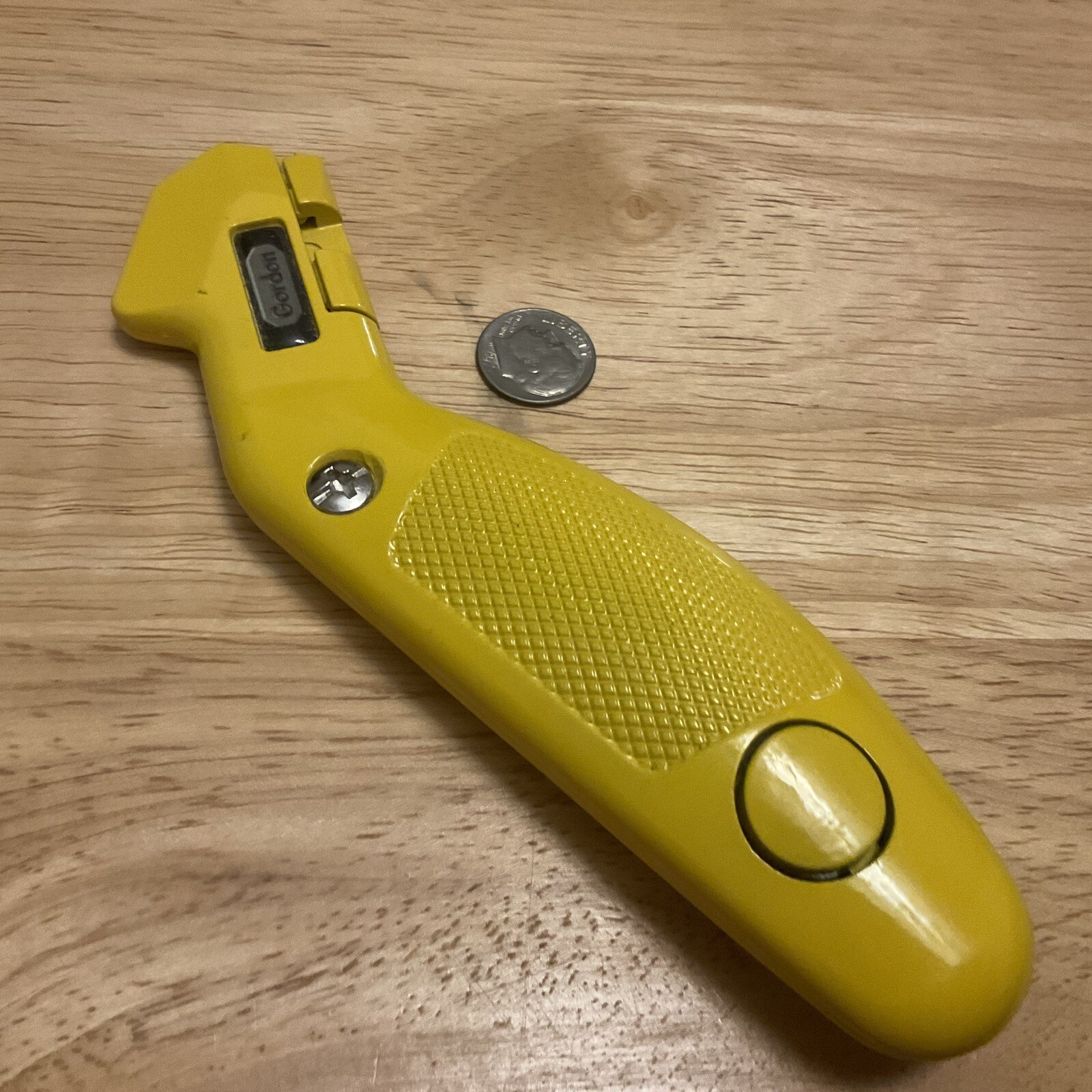 yellow Gordon utility knife/box cutter | eBay