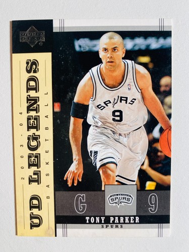 2004 UPPER DECK #76 TONY PARKER LEGENDS NM-MT BASKETBALL CARD | eBay