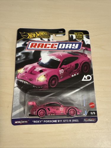 🔥Hot Wheels RACE DAY - "ROXY" Porsche 911 GT3 R (992) **CHASE 0/5** in ...