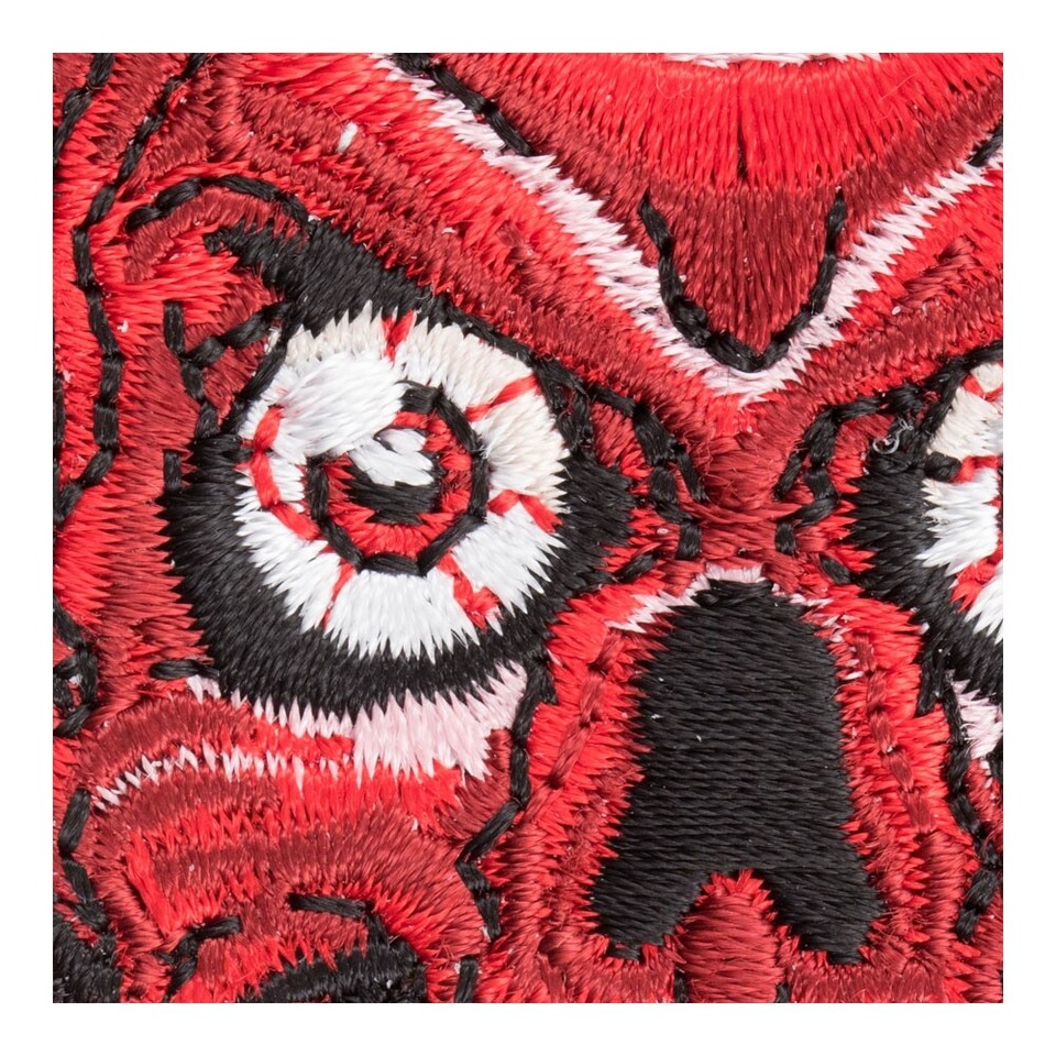 Skinned Bloody Zombie Skull Patch, Scary Zombie Patches | eBay