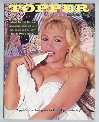 Topper 1966 Bunny Yeager Art Photography 84pgs Vintage Pinup Magazine M35319 | eBay