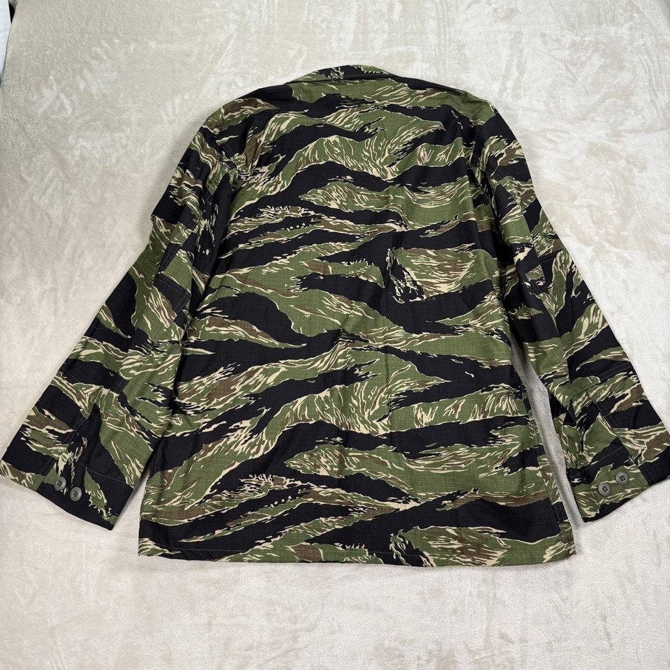NWT Tru Spec Vietnam Tiger Stripe BDU Jacket Size Medium Regular ...