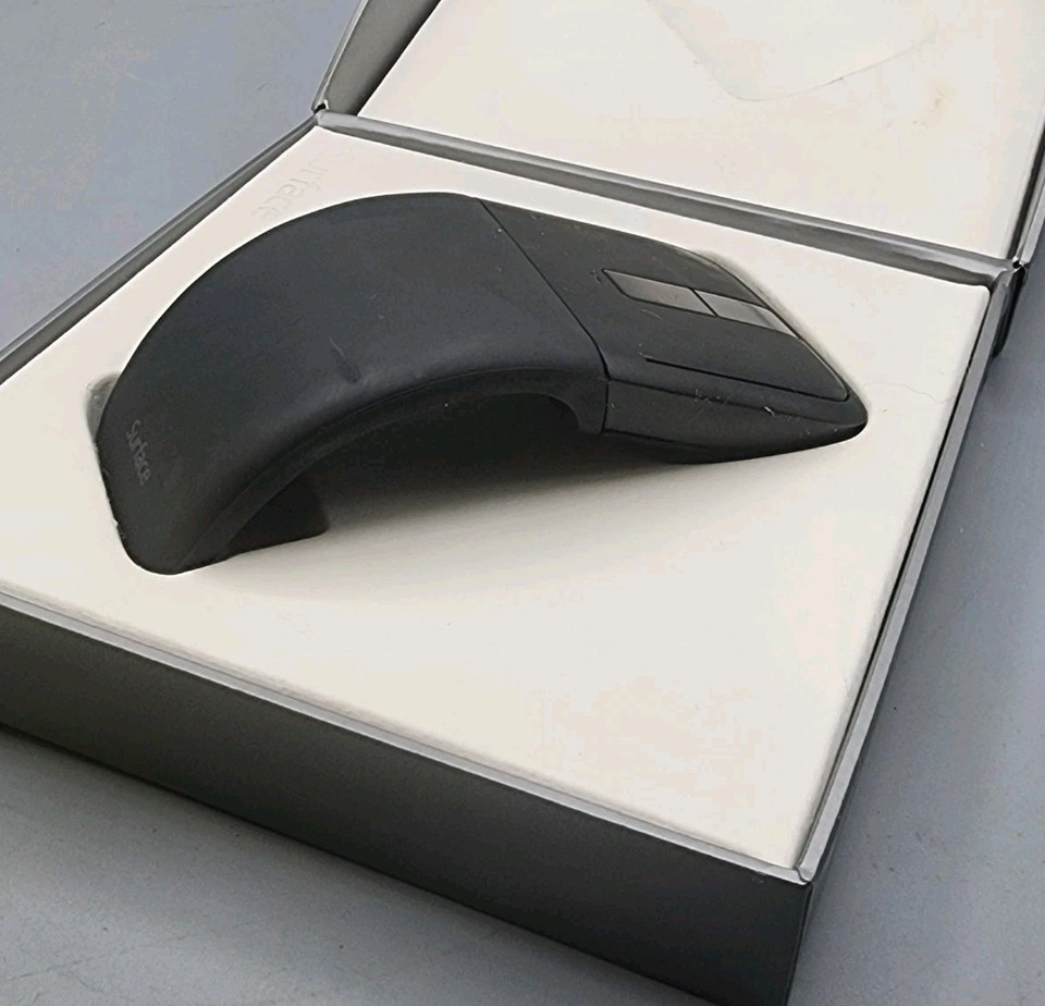 Microsoft Surface Arc Touch Wireless Bluetooth Black Mouse Model: 1592 ...