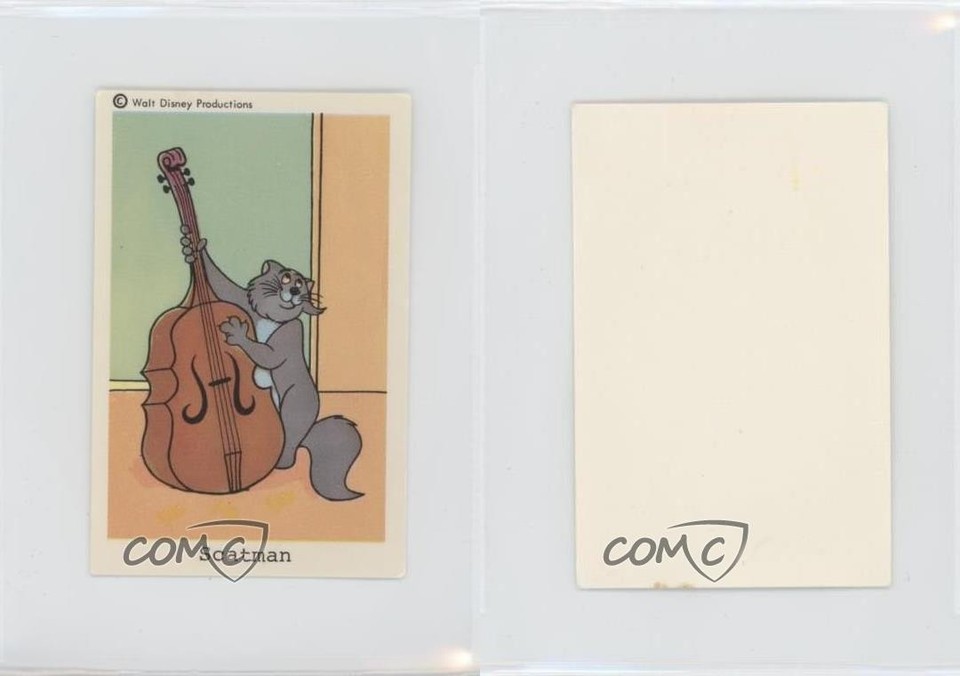 1969 Swedish Disneybilder Unnumbered Scatman ( Aristocats) Scat Cat f5h ...