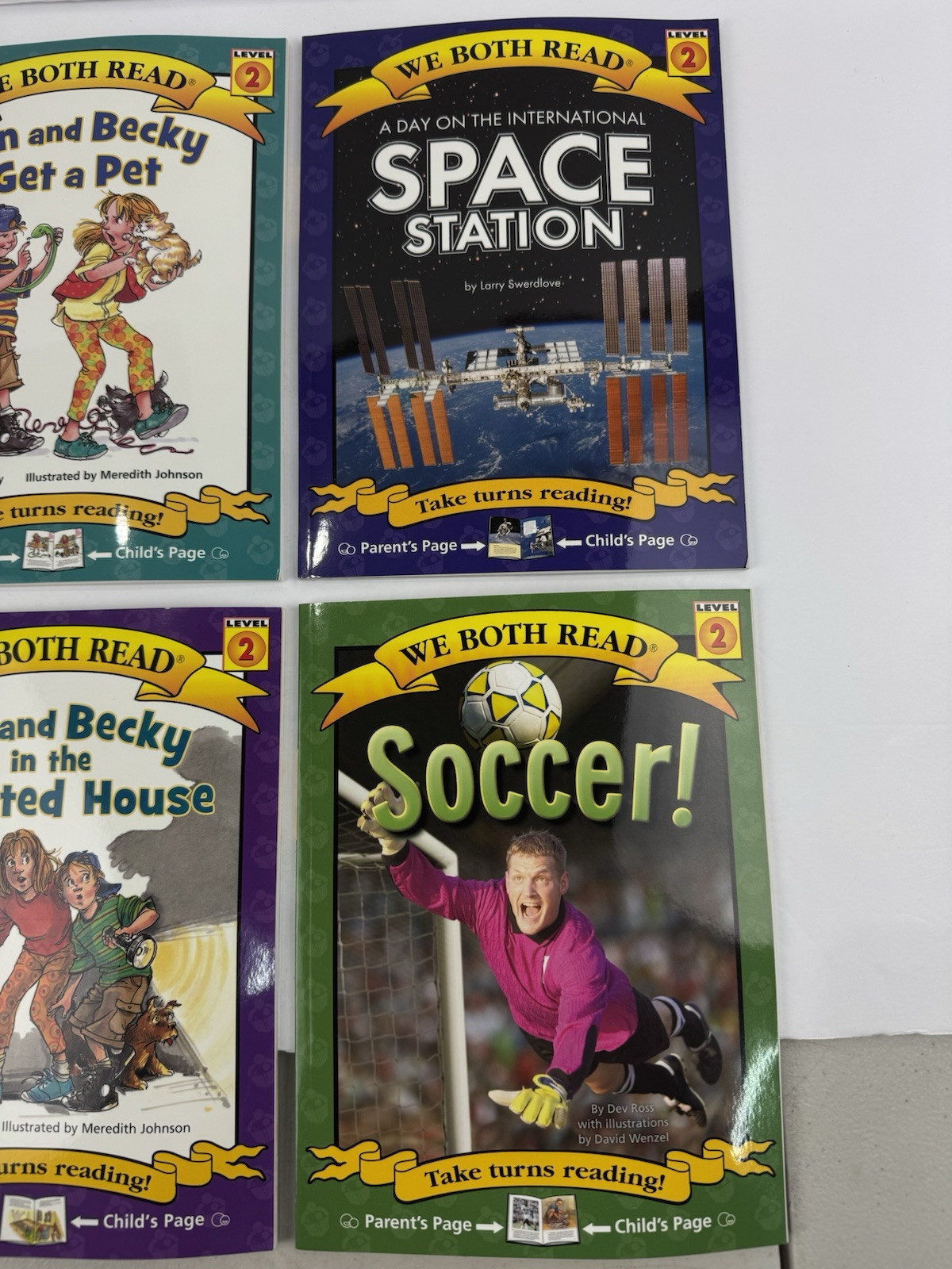 Lot of 6 "We Both Read” Parent-Child Paperback Books Level 2 Learn to ...