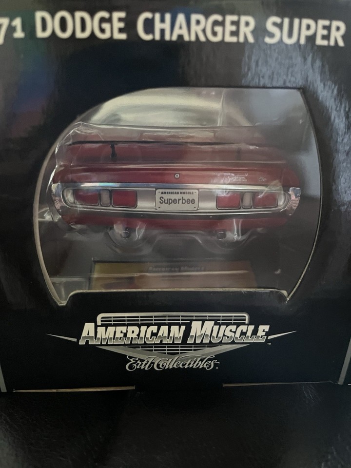 1971 DODGE CHARGER SUPER BEE CHASE CAR AMERICAN MUSCLE AUTHENTICS RC2 1 ...