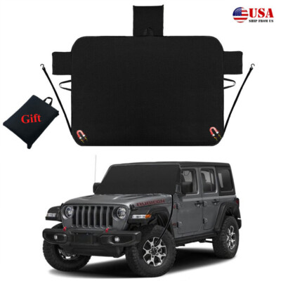 For Jeep Car SUV Windshield Snow Cover Winter Frost Guard Ice Protector ...