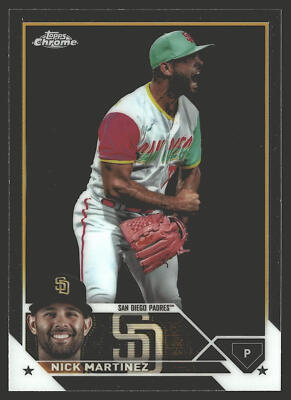2023 Topps Chrome Update #USC166 Nick Martinez | eBay