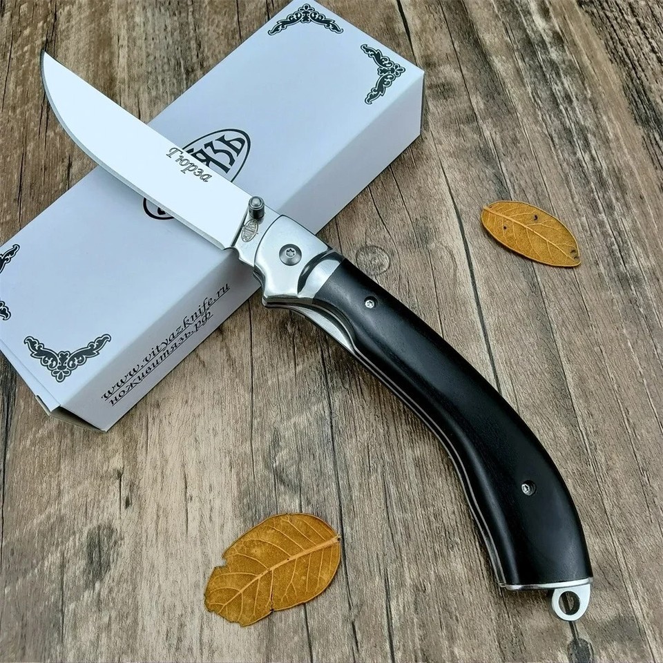 Russian Tactical Folding Blade Knife 3.8" 440C Steel Blade Pocket Knife ...