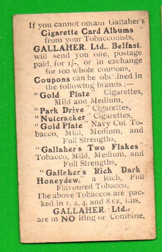 PORTORA ROYAL SCHOOL 1908-1910 GALLAHER CIGARETTES IRISH VIEW SCENERY ...