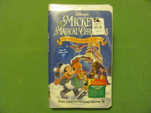 Mickeys Magical Christmas: Snowed at the House of Mouse (VHS 2001) New ...
