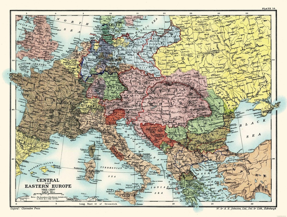 Eastern Europe Maps Historical Boundaries