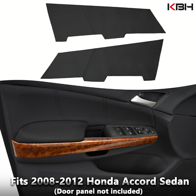 Leather Front Door Panels Cover Insert for Honda Accord 2008-2012 Sedan ...
