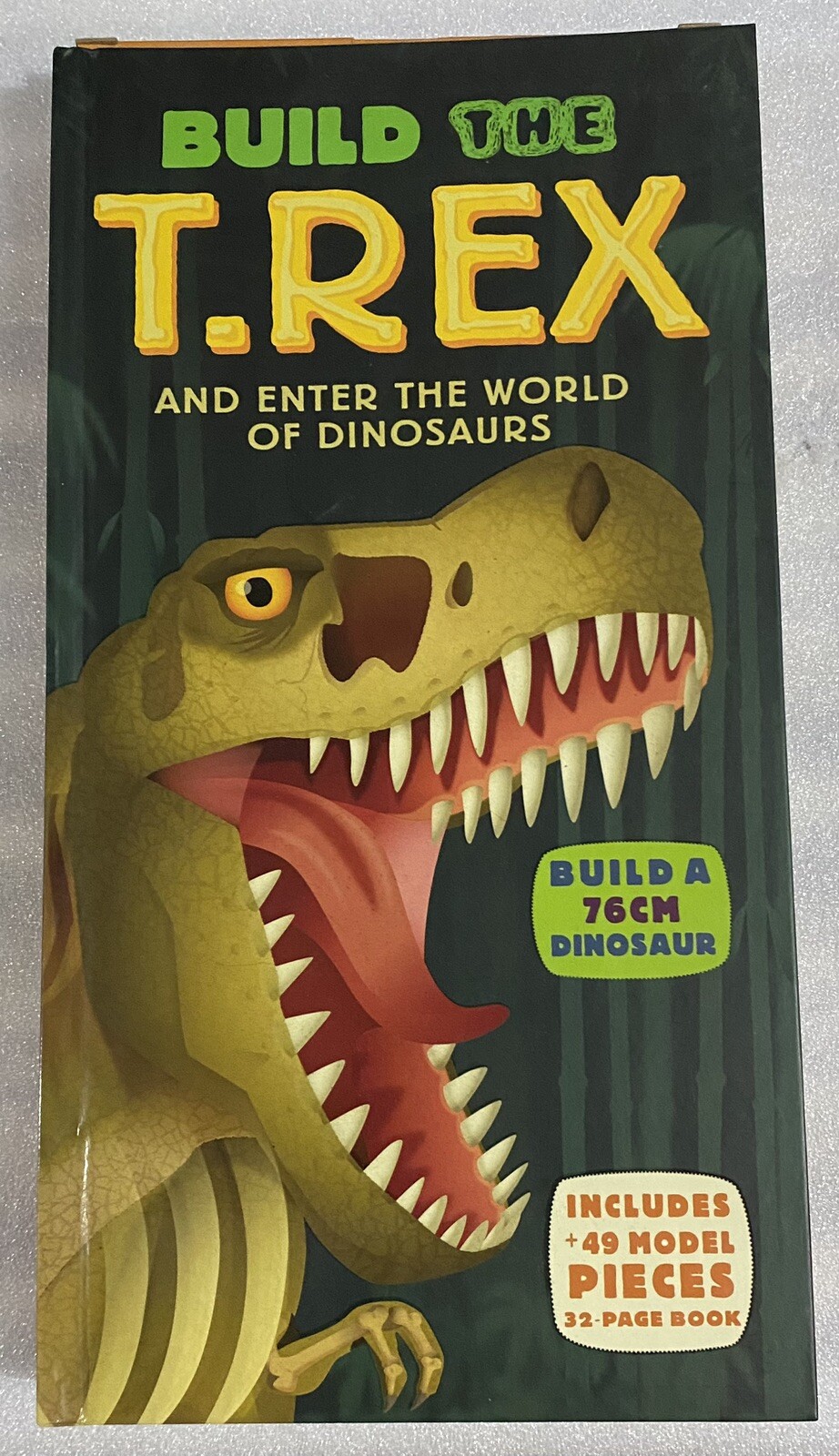 BUILD THE T REX *BRAND NEW* MODEL & BOOK | eBay