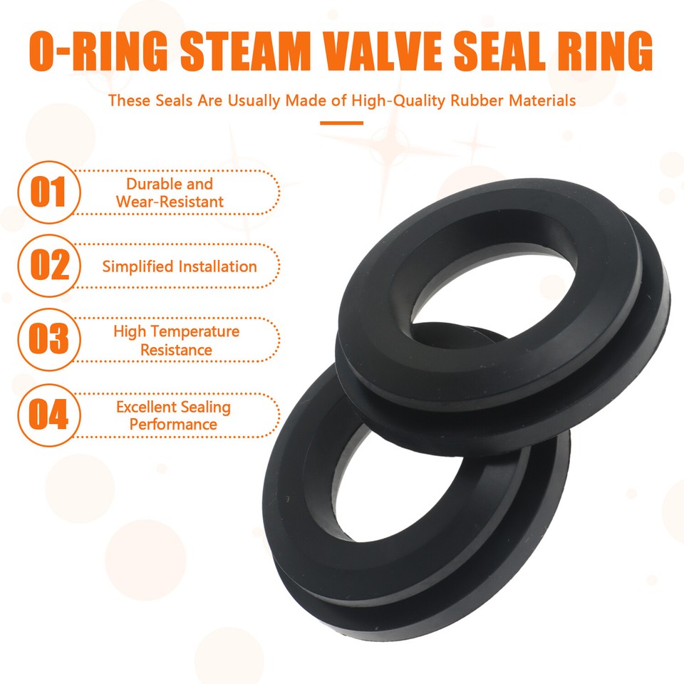 2 Pcs Fuel Gas Tank Vapor Valve Vent Seal O-Ring for Ford E150 E250 ...