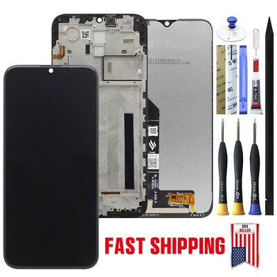 OEM LCD Display Touch Screen Digitizer / Frame For Cricket Influence ...