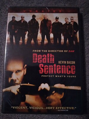 Death Sentence (DVD, 2009, Rated R and Unrated Versions ) 24543491873| eBay