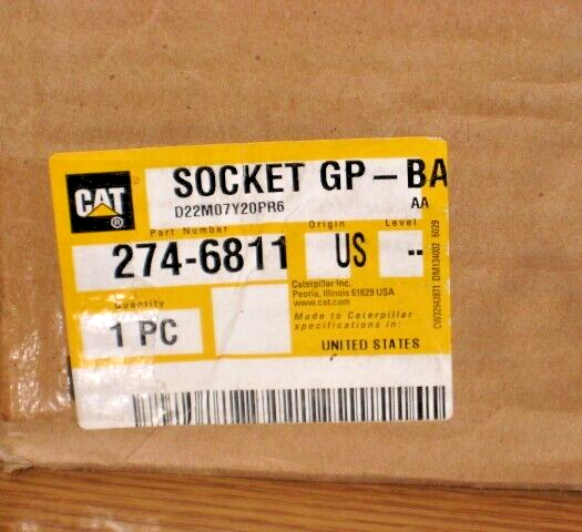 GENUINE CAT CATERPILLAR 274-6811 RH FRONT AXLE TIE ROD 120M 140M 14M ...