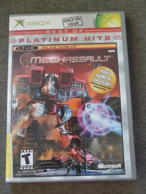 XBOX Best Of Platinum Hits Mechassault Game Of The Year | eBay