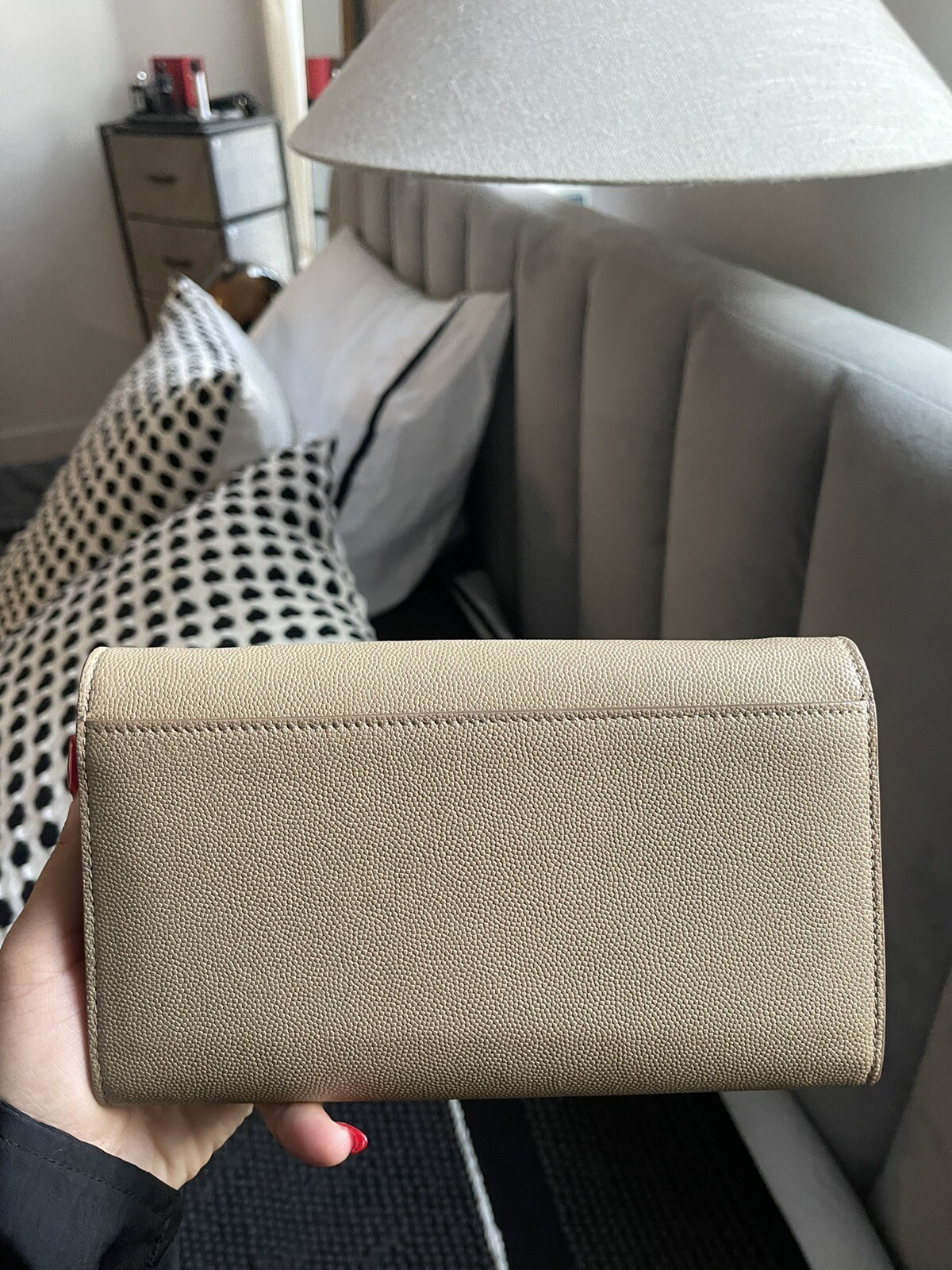 Burberry Monogram Motif Leather Shoulder Bag - Gem