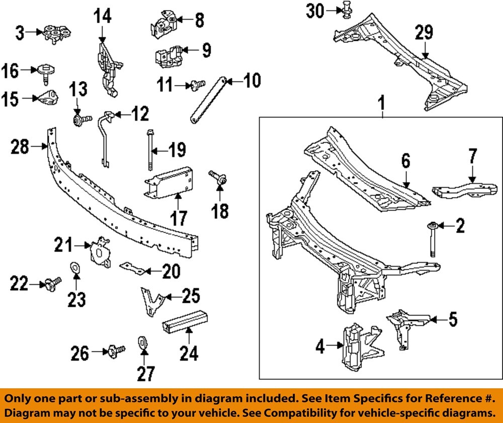 MERCEDES OEM 17-18 E400 Radiator Support-Outer Bracket Right 2136202900 ...