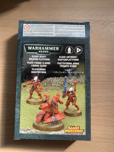 Warhammer 40k Elder Weapons Platform, New In Box | eBay UK