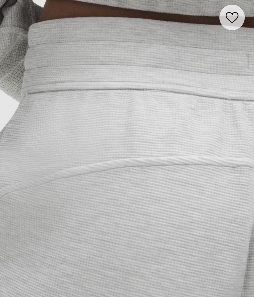 Lululemon Scuba Mid-Rise Wide-Leg Pant Heathered Core Ultra Light Grey ...