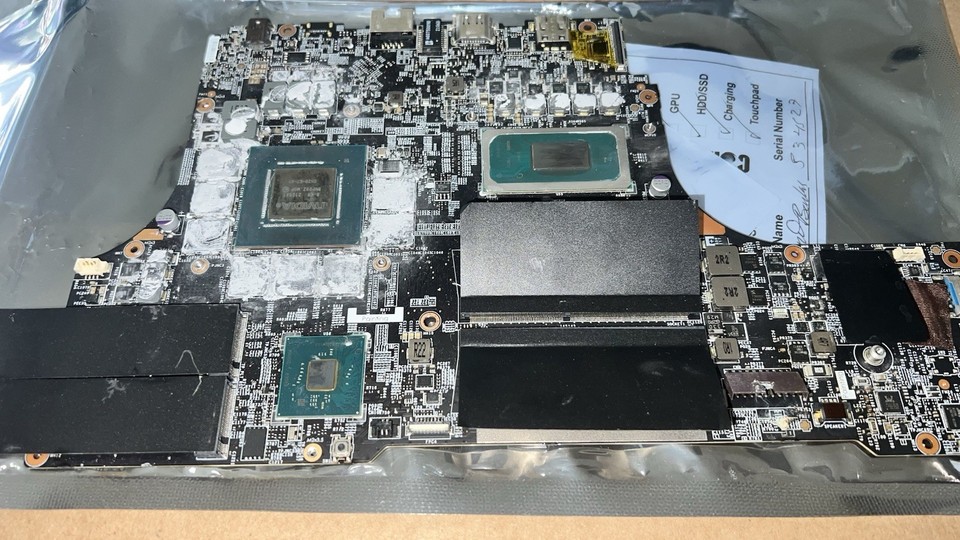 MSI MS-15431 GP66 Motherboard i9 11900H RTX 3080 for Parts Repair | eBay