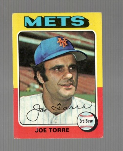 1975 Topps Baseball Joe Torre New York Mets card #565 Excellent | eBay