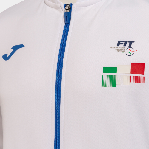 JOMA FIT TRACKSUIT TUTA FEDERAZIONE ITALIANA TENNIS DA UOMO white | eBay
