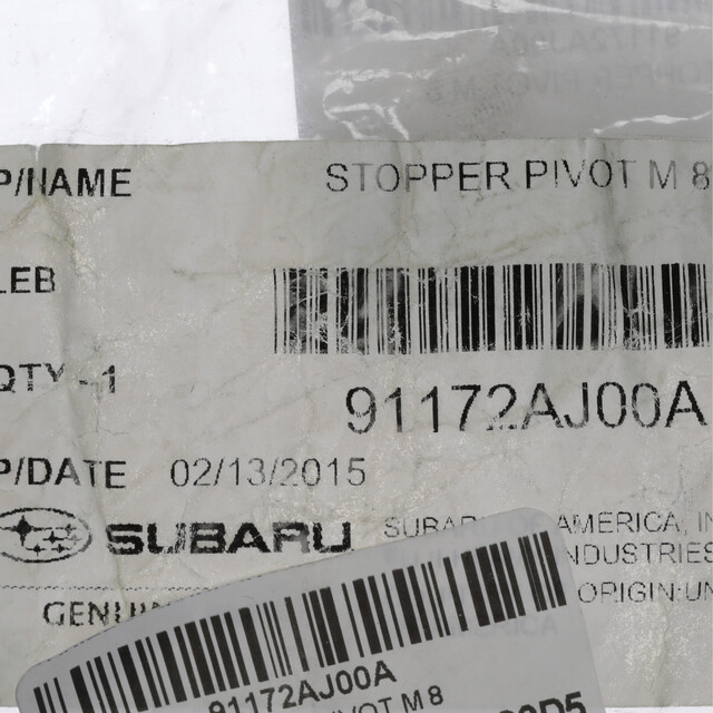 OEM NEW 2020 Subaru Outback Roof Rail Screw 8 91172AJ00A | eBay