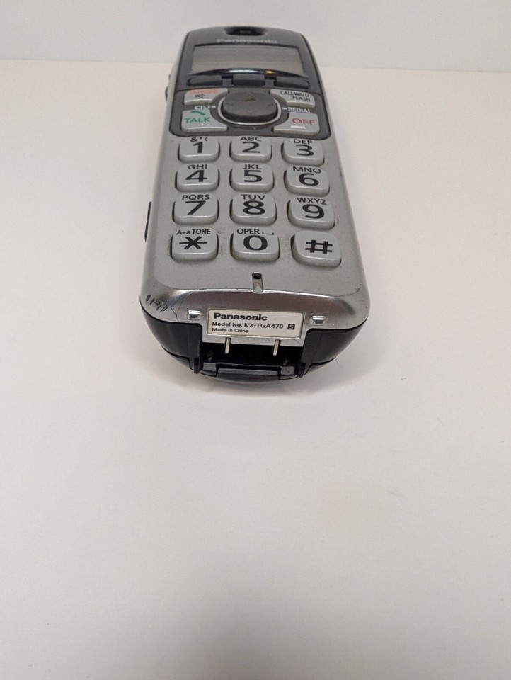 Panasonic KX-TGA470 S Cordless Phone - Tested | eBay