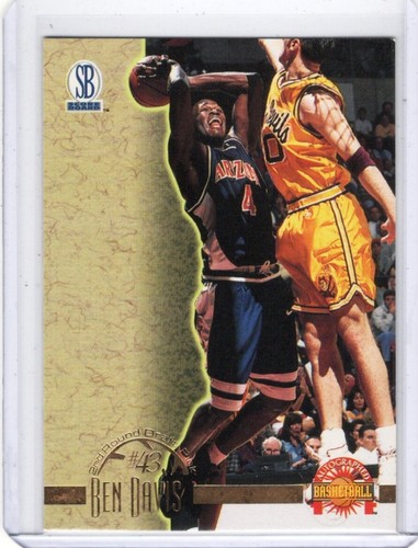 1996 Score Board Autographed BK #41 Ben Davis | eBay