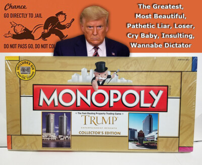 Trump Monopoly, Rare Sealed Collectors Edition, Vintage from Trump ...