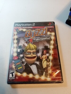 BUZZ: The Hollywood Quiz Game PS2 PlayStation 2 (2007) Manual & Game ...
