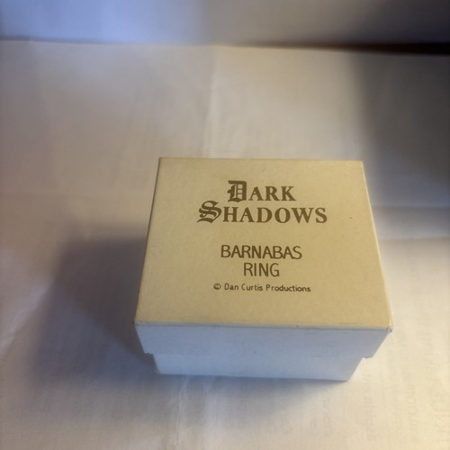 MPI Dark Shadows Barnabas Collins Ring | eBay