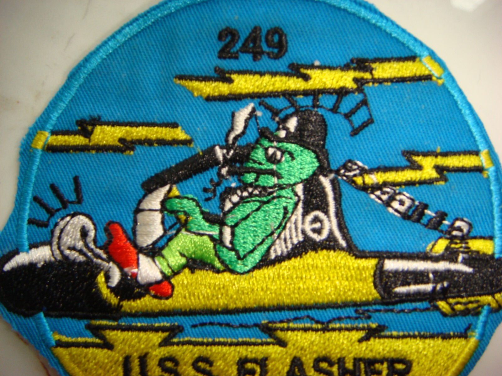 US NAVY USS FLASHER SS-249 GATO CLASS SUBMARINE SHIP PATCH | eBay