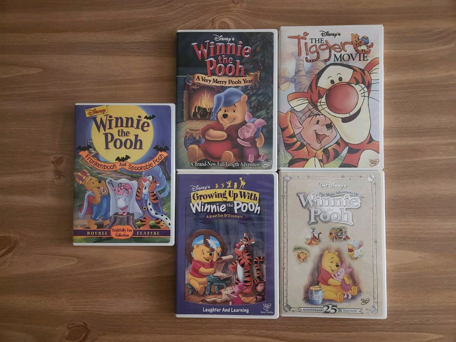 Lot Of 5 Disney's Winnie the Pooh DVDs | eBay