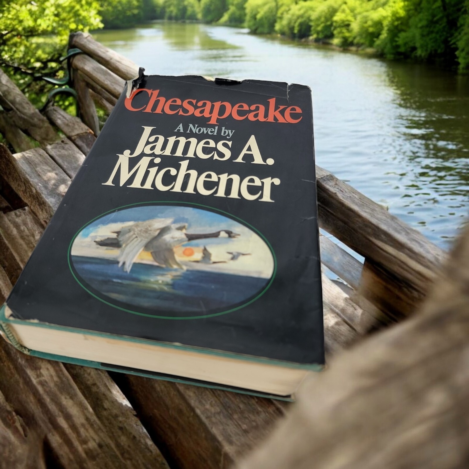 Chesapeake A Novel by James A. Michener Copyright 1978 Hardcover Random ...