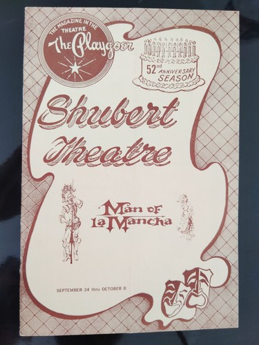 Jose Ferrer and Maura K Wedge in Man of La Mancha 1966 Shubert Theatre ...