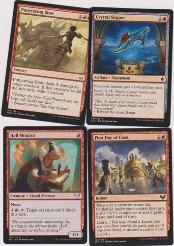 CREATURE WARRIOR & ALLY ALL RED DECK X40 MTG MAGIC N-MINT C-89 | eBay