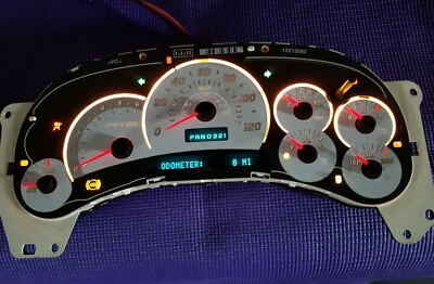 NEW 0 Miles 2003 04 2005 HUMMER H2 INSTRUMENT SPEEDOMETER CLUSTER ...