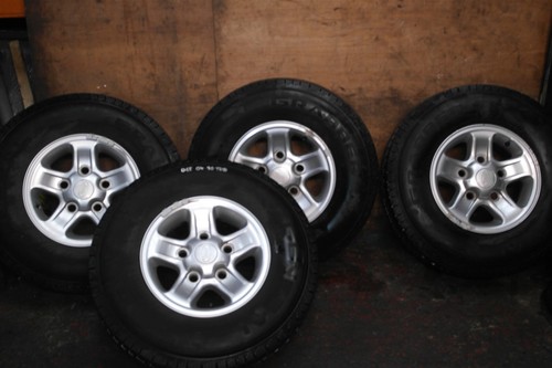 BFD064943 2003 LAND ROVER DEFENDER 90 TD5 BOOST ALLOY WHEELS X 4 235/85 ...