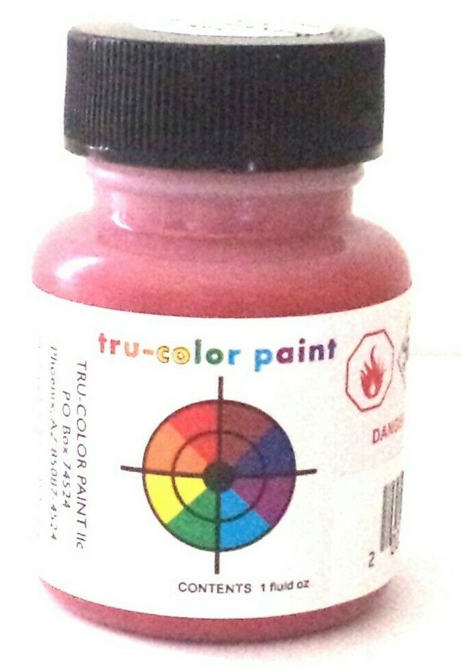 Tru-Color TCP-268 NYC New York Central Pacemaker Red 1 oz Paint Bottle ...