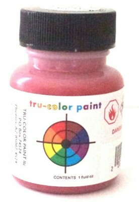 Tru-Color TCP-268 NYC New York Central Pacemaker Red 1 oz Paint Bottle ...