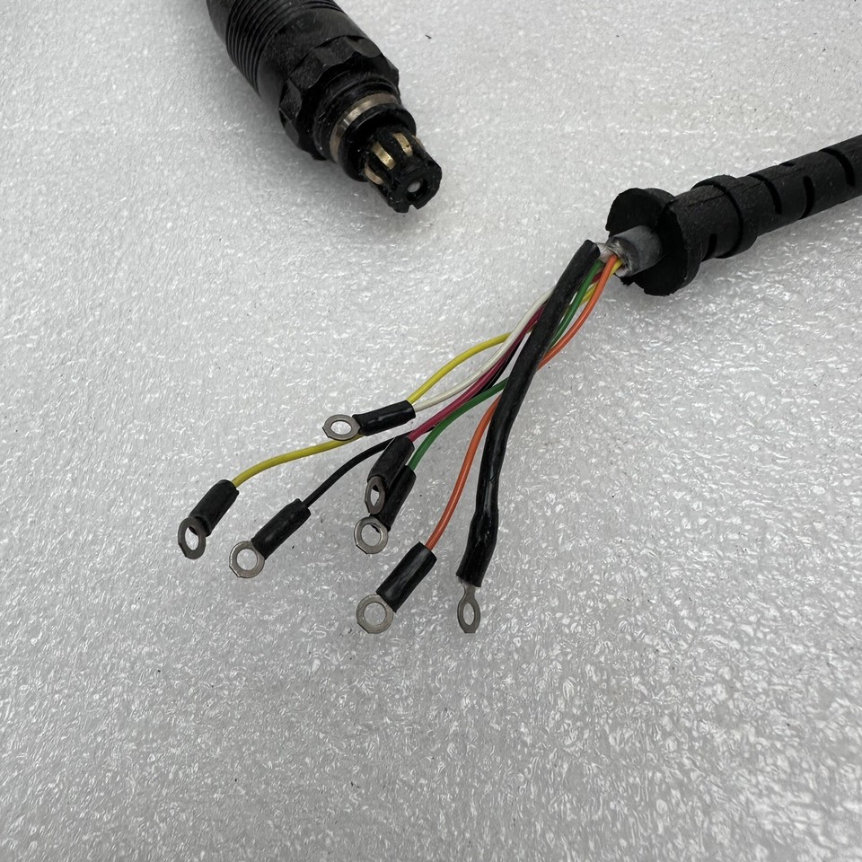 CVC Crewman Helmet Communication Cable w/ Male Bail-Out Military Radio ...