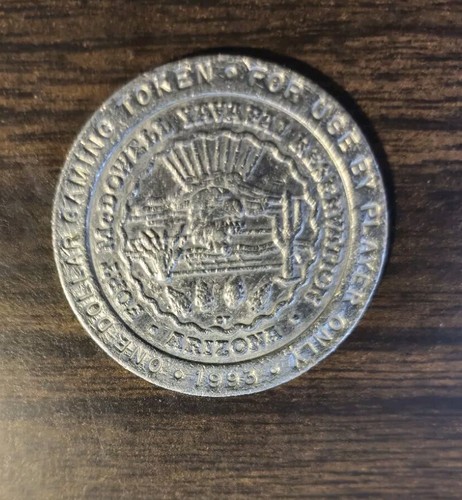 Fort McDowell Gaming Center Arizona 1$ Casino Slot Token 1993 | eBay